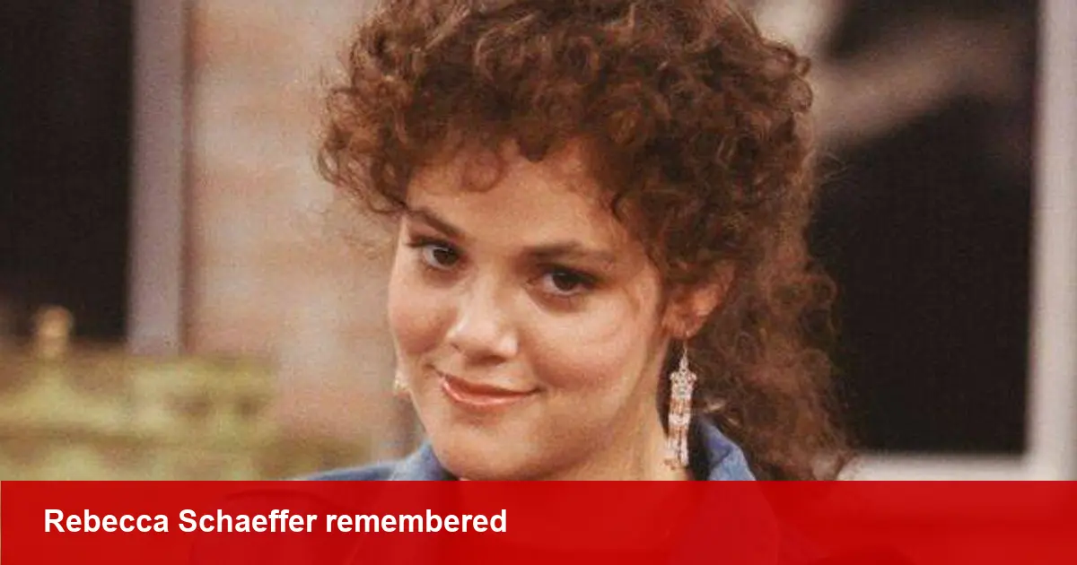 Rebecca Schaeffer death: 21, TV actress shot in 1989